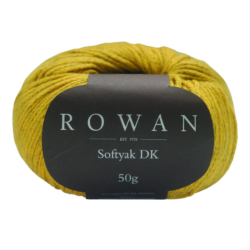 Rowan Softyak DK Shade 252 Jaune x 50g - Cricklade Crafts